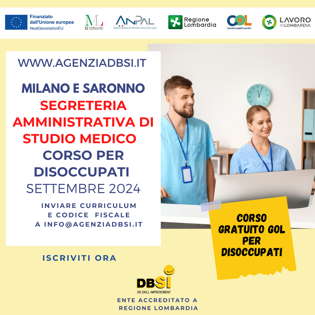 Catalogo corsi GOL – Garanzia di Occupabilità dei Lavoratori ...